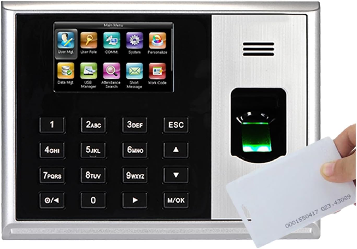 JOJIDE Clocking in Machine, S30 TCP/IP Biometric Fingerprint Time ...