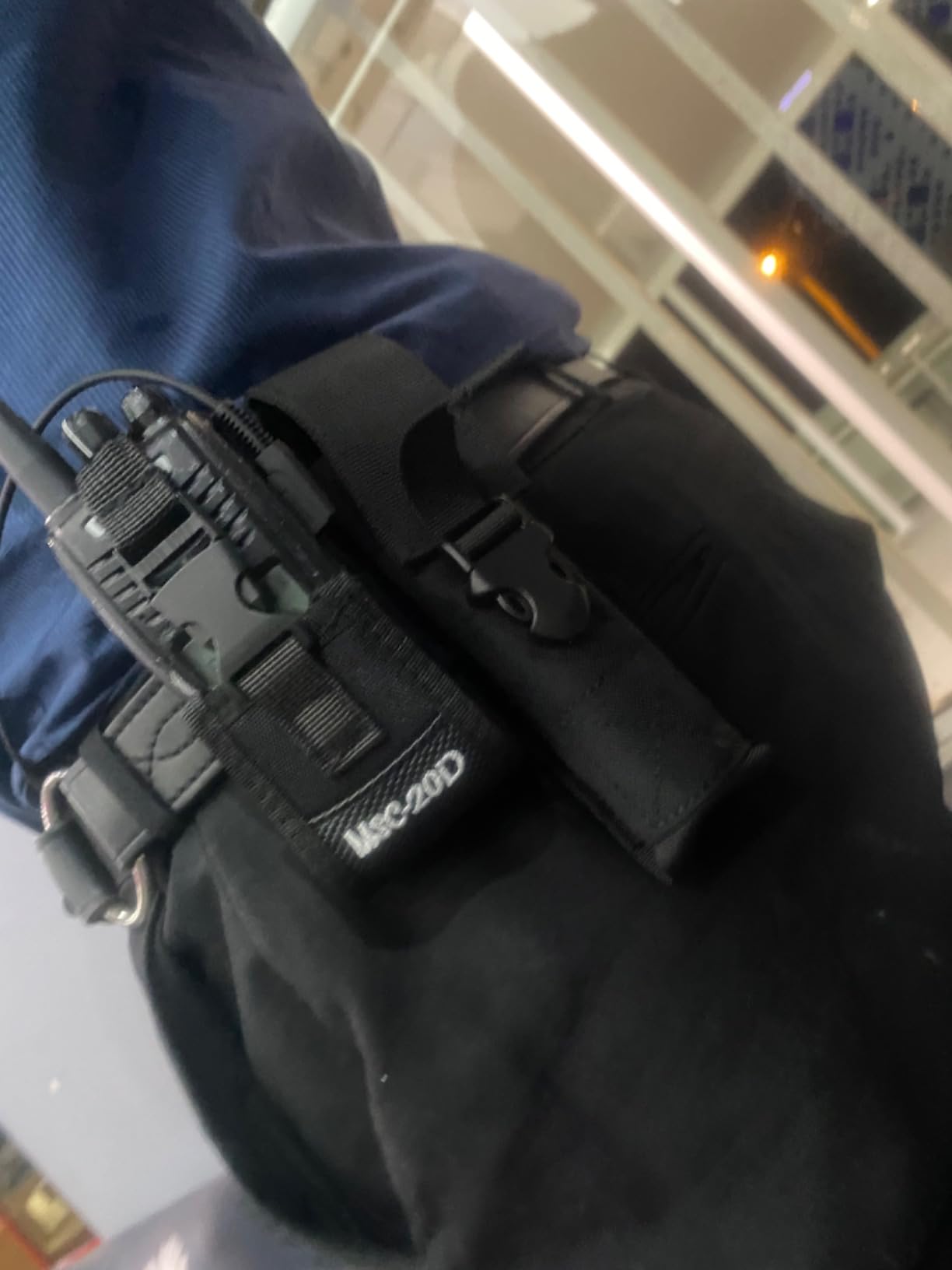 Joyzan Radio Pouch, Radio Holster For Vest Universal Police Walkie ...