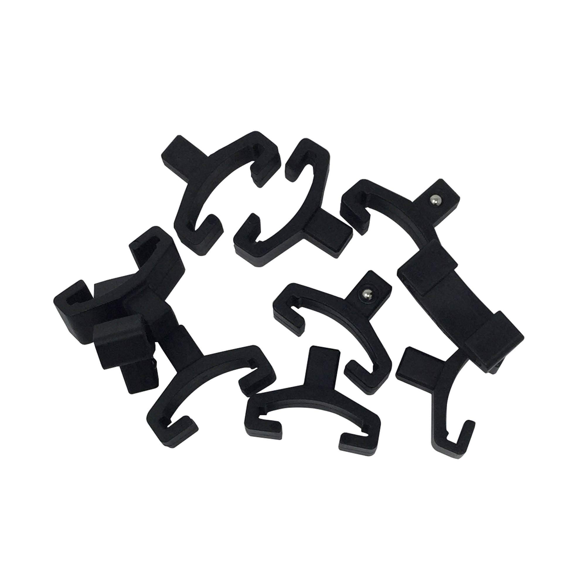 Buy TAJ TOOLS Black Spring Loaded Ball Bearing Socket Replacement Clips ...