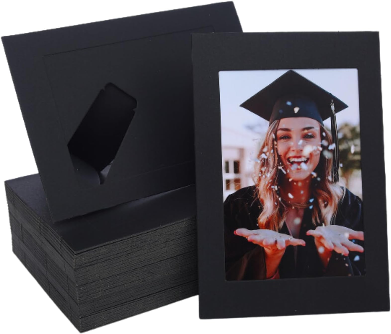Amazon.com - Juvale 50 Pack Paper Picture Frames, Holds 4 x 6 Inches ...