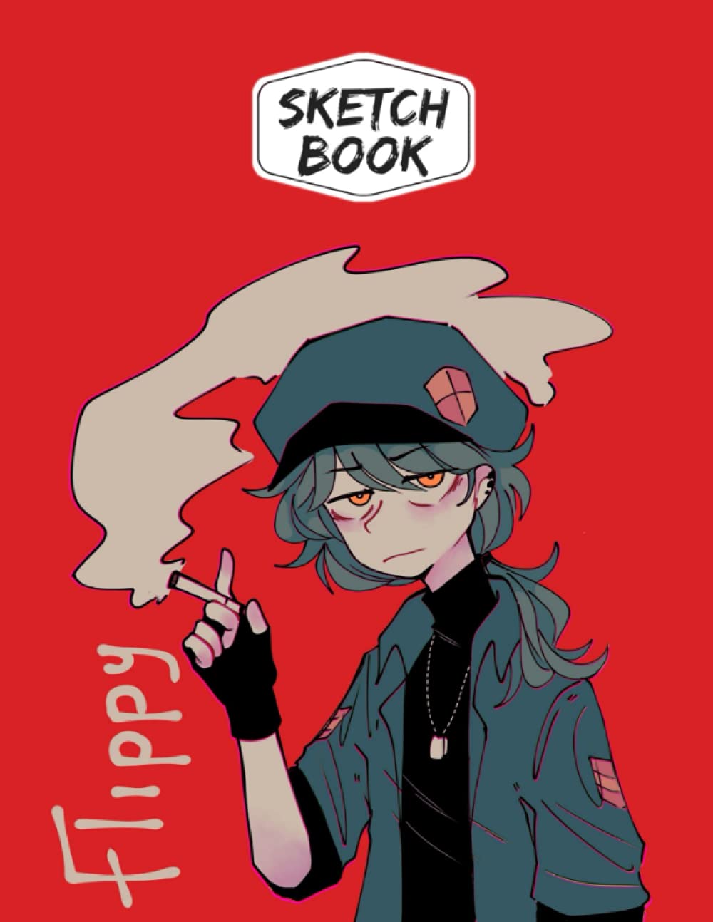 Buy Flippy Fnf Sketch Book: Friday night funkin cover (8.5 x 11) inches ...