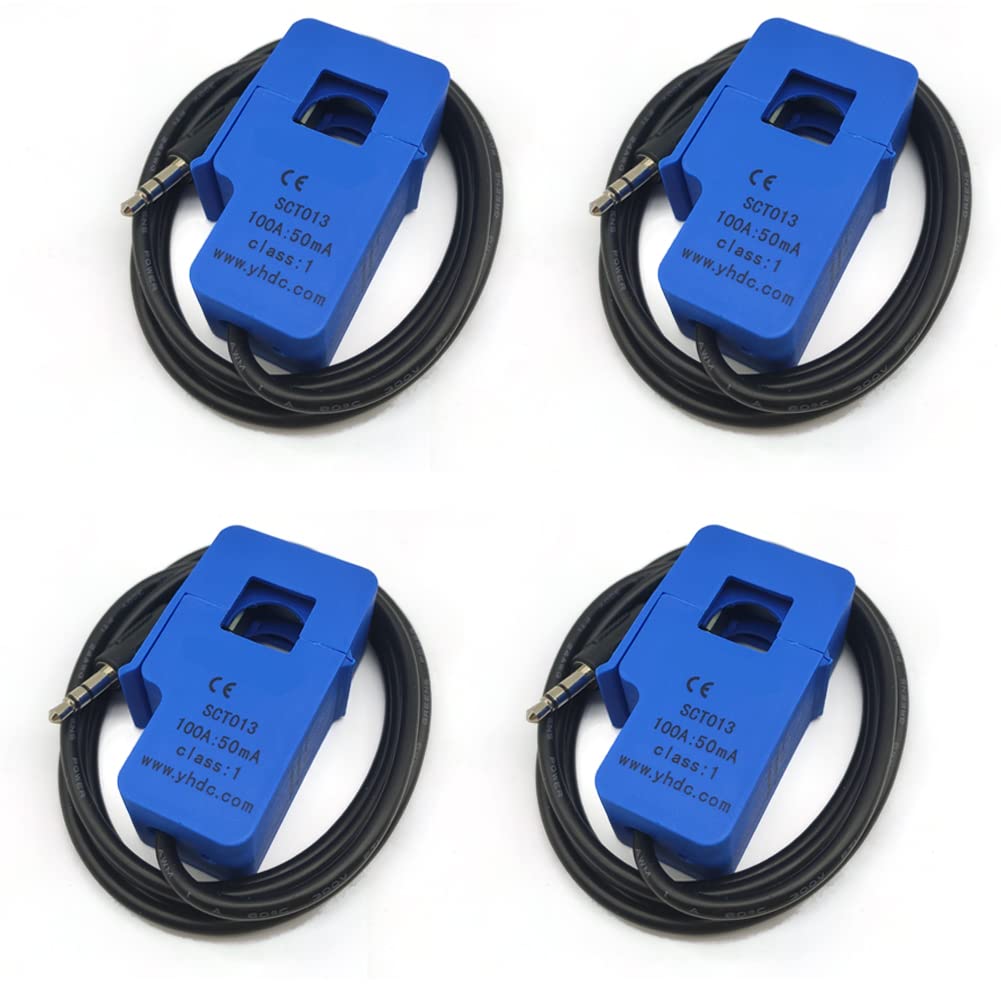 Buy 4pcs 100a 50ma Sct013000 Non Invasive Split Transformer Sensor Sct