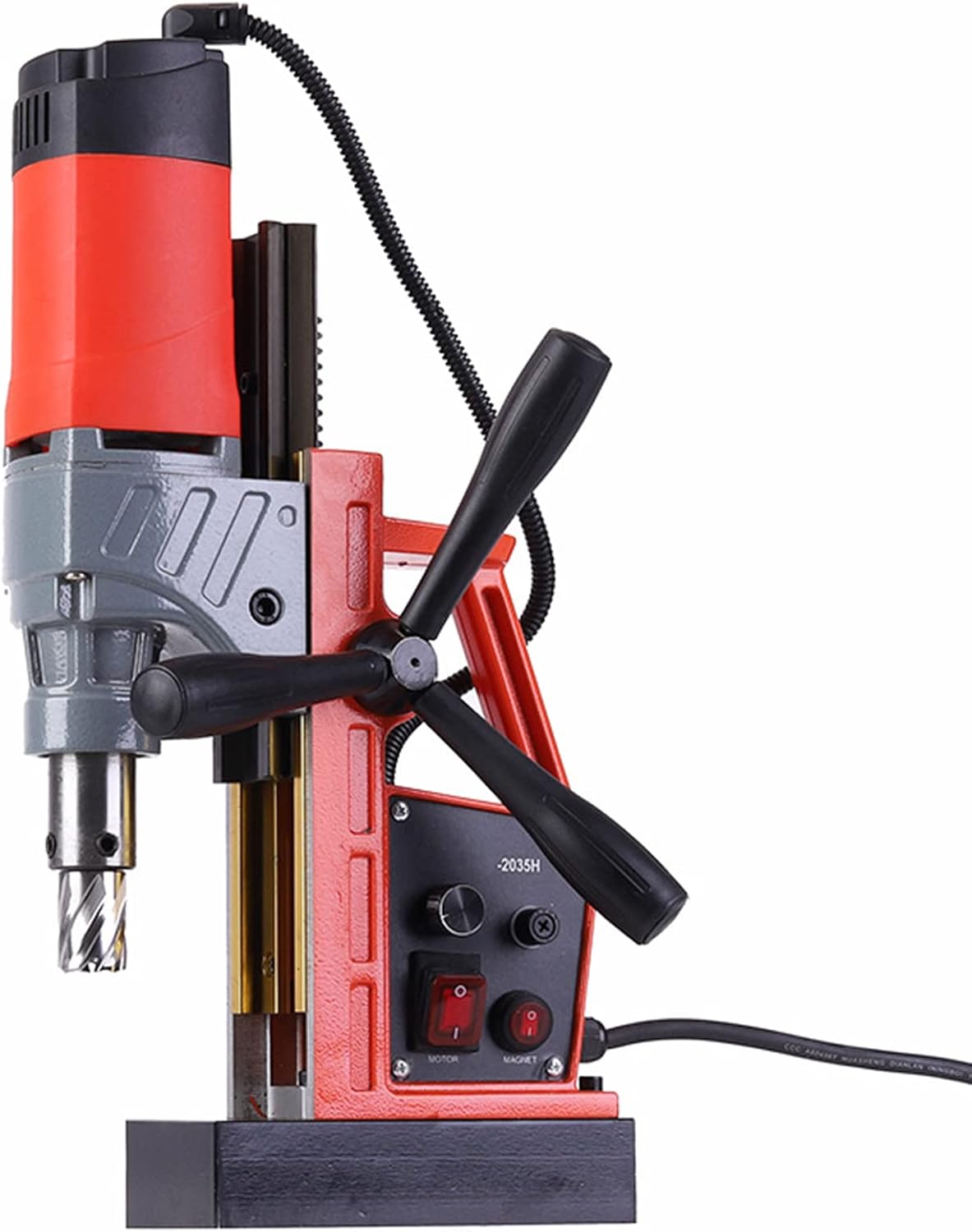 Taladro Magnético 1280W 1,37" Taladro De Base Magnética Núcleo ...