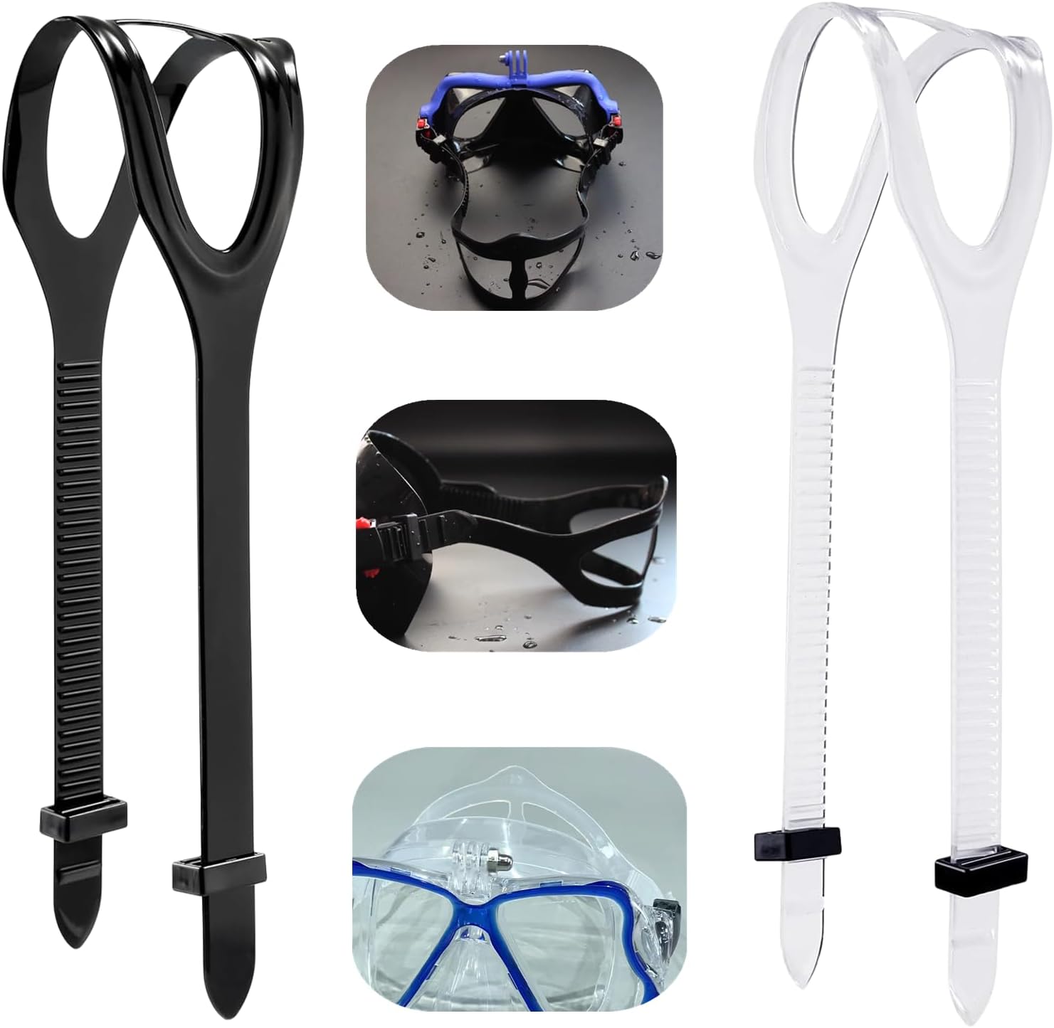 Amazon.com: JLEivvi 2 PCS Scuba Mask Strap Universal Dive Mask Strap ...