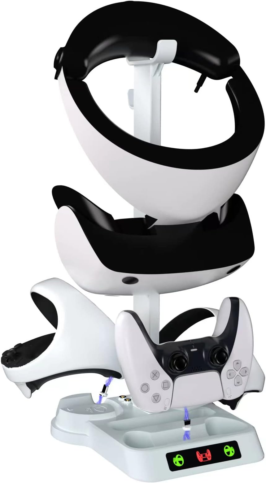 Amazon.com: MVRPDXC Controller Charging Station for PSVR2 and PS5, Dual ...