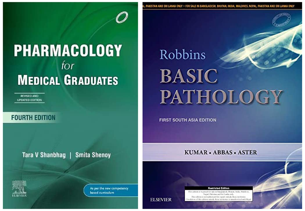Buy Robbins Basic Pathology: First South Asia Edition & Pharmacology ...