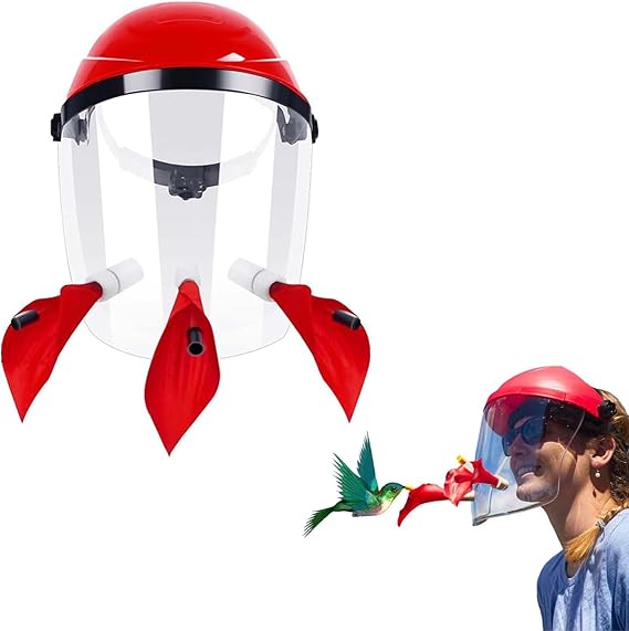 Amazon.com : JILITSE Hummingbird Feeder Mask, Hummingbird Mask Feeder ...