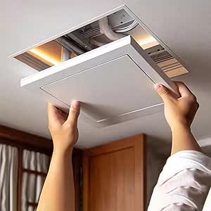 Access Panel Concealed Attic Access Hatch Panels, Aluminum Touch Latch ...