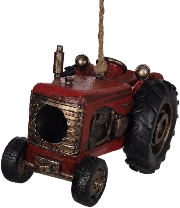 Amazon.com: Young's Resin Tractor Table Top Birdhouse, 10" : Home & Kitchen