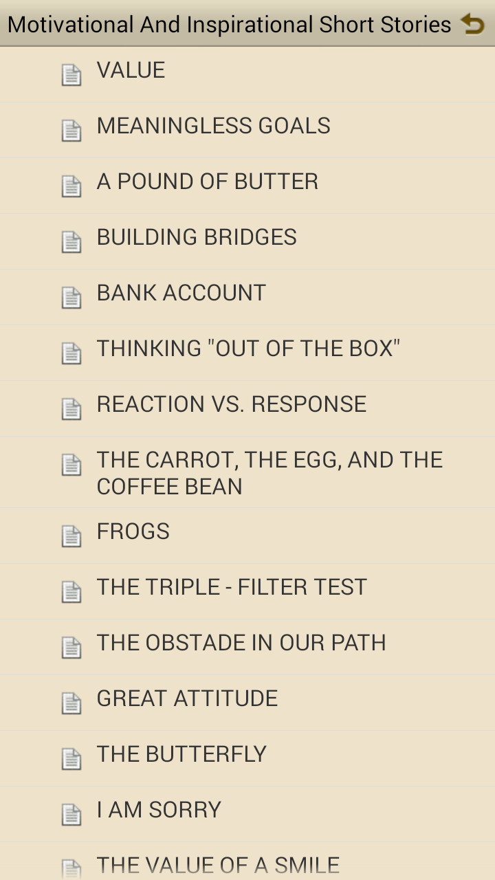 MOTIVATIONAL And INSPIRATIONAL Short Stories - App on Amazon Appstore