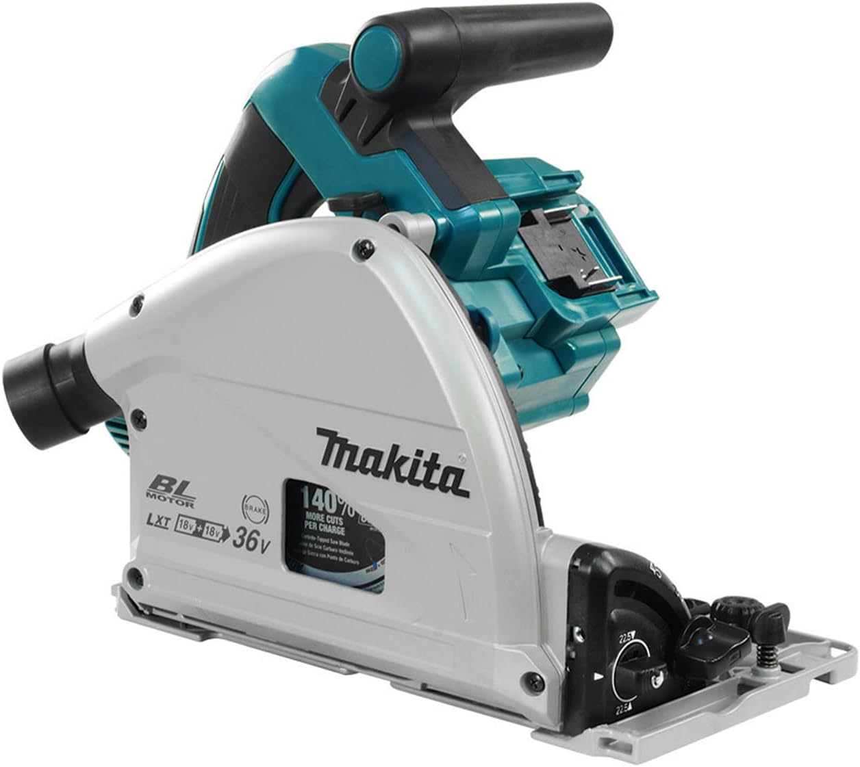 Makita DSP601ZJ 36V (18Vx2) LXT Brushless Cordless 6-1/2" Plunge Cut ...