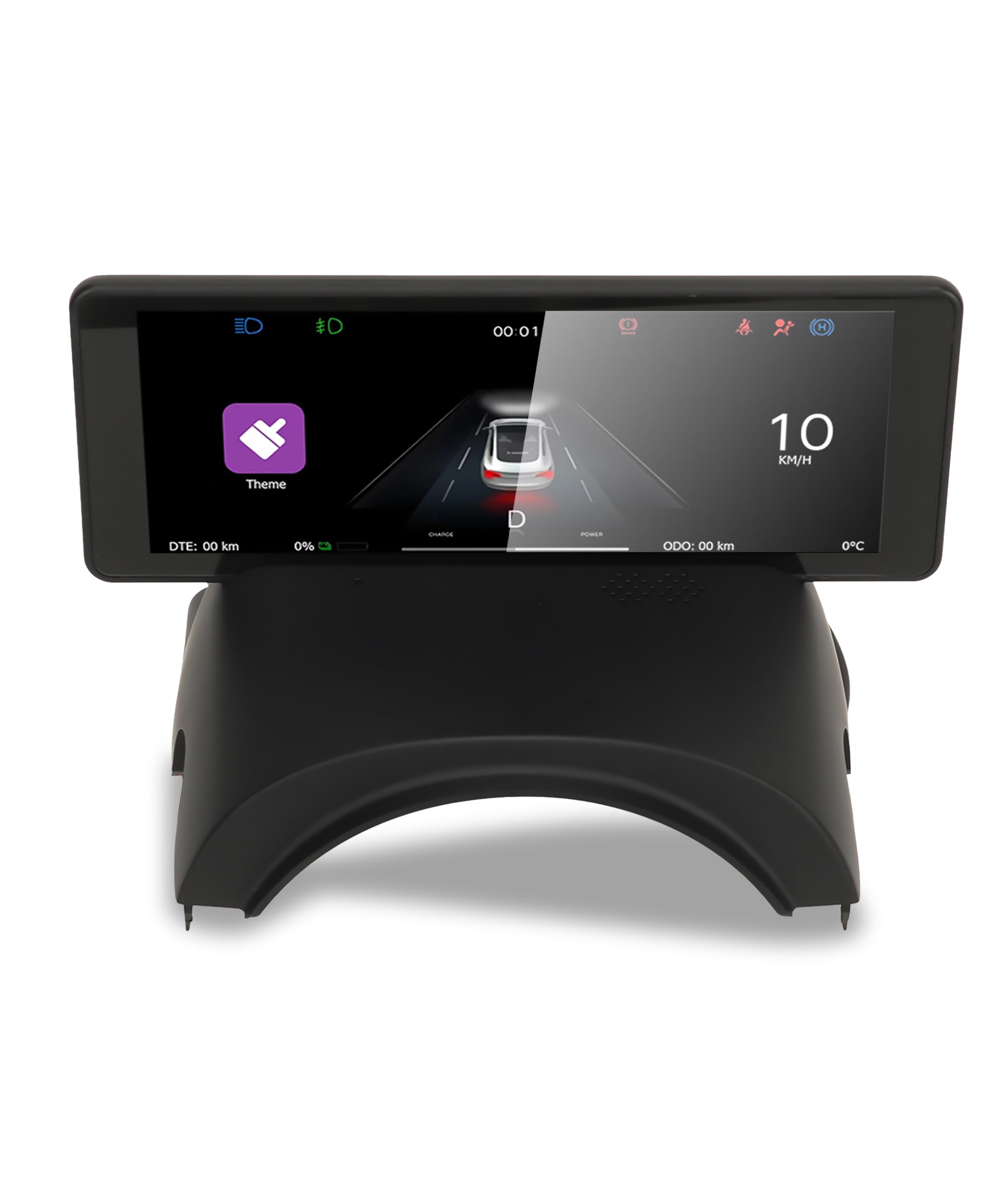 Amazon.com: 6.86 Inch Car Dashboard Display 1280x480 Overspeed Alerts ...