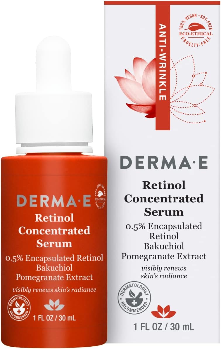 Amazon.com: DERMA E Ultra Lift DMAE Concentrated Serum – All Natural ...