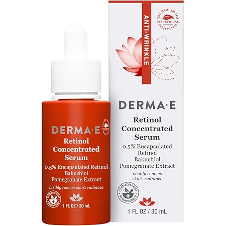 Amazon.com: DERMA E Retinol Concentrated Serum – Anti-Aging Serum with ...