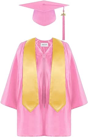 Amazon.com: Junsyuffk Sash Graduation 2024 Unisex Kids Children Outfits ...