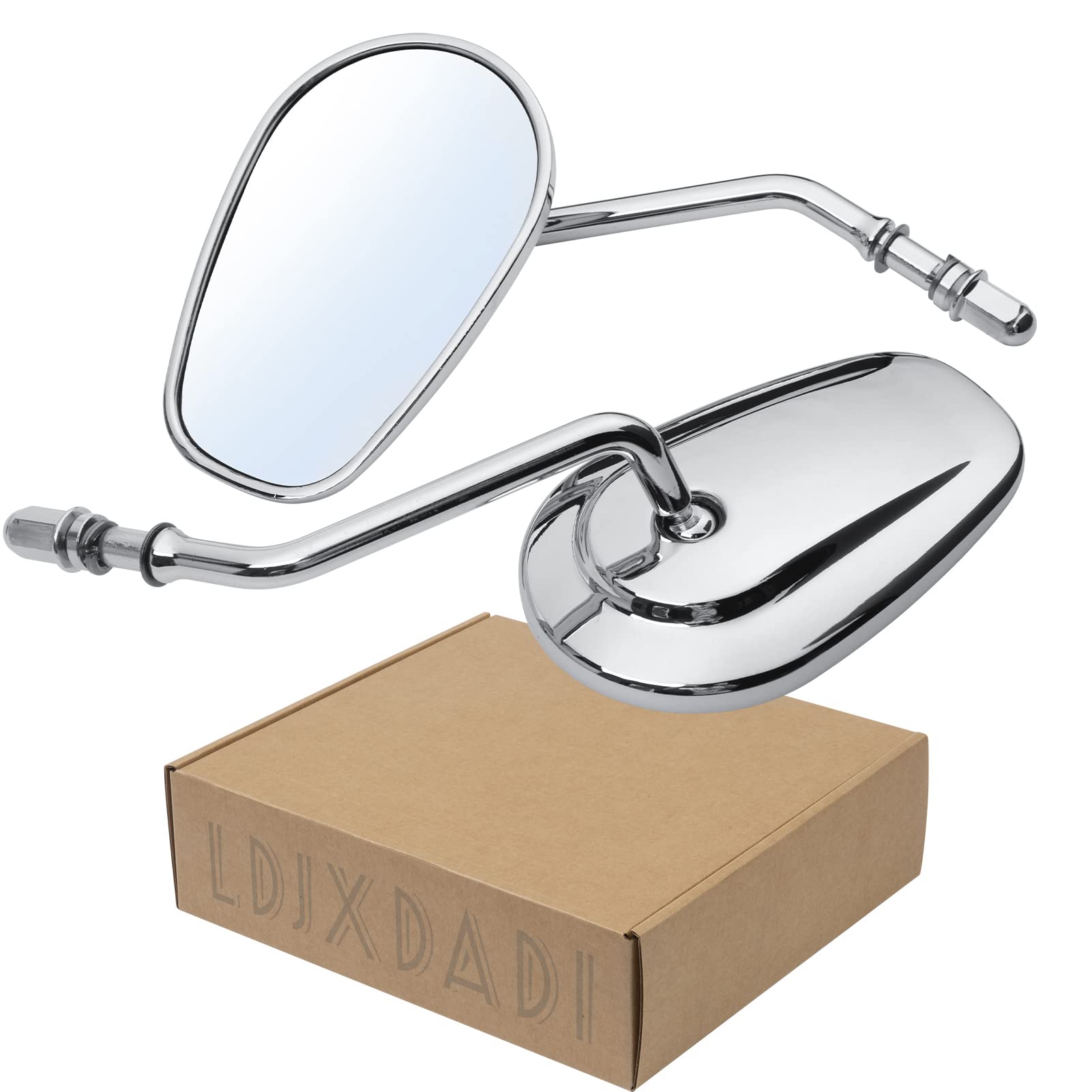 Snapklik.com : Chrome Sportster Mirrors For Road King Street Electra ...