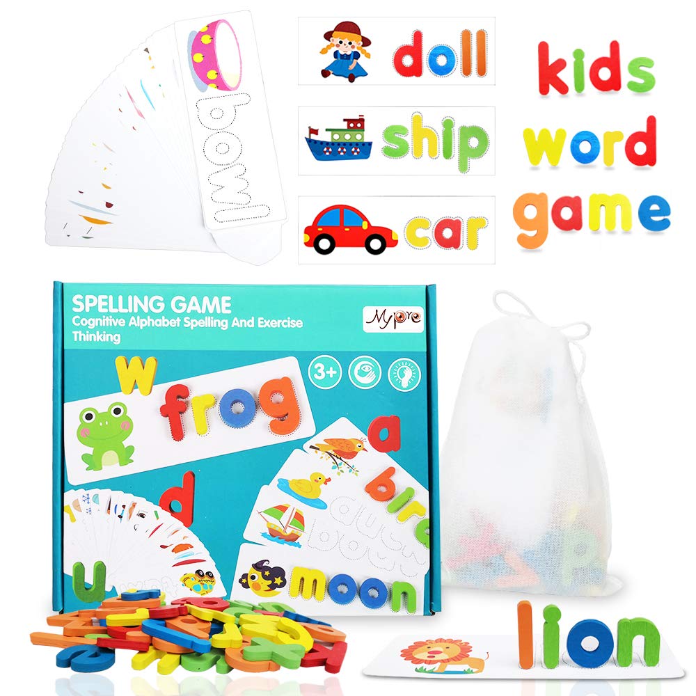 Buy Spelling Matching Letter Puzzle Game For 2 3 4 Year Old Toddlers buy-spelling-matching-letter-puzzle-game-for-2-3-4-year-old-toddlers