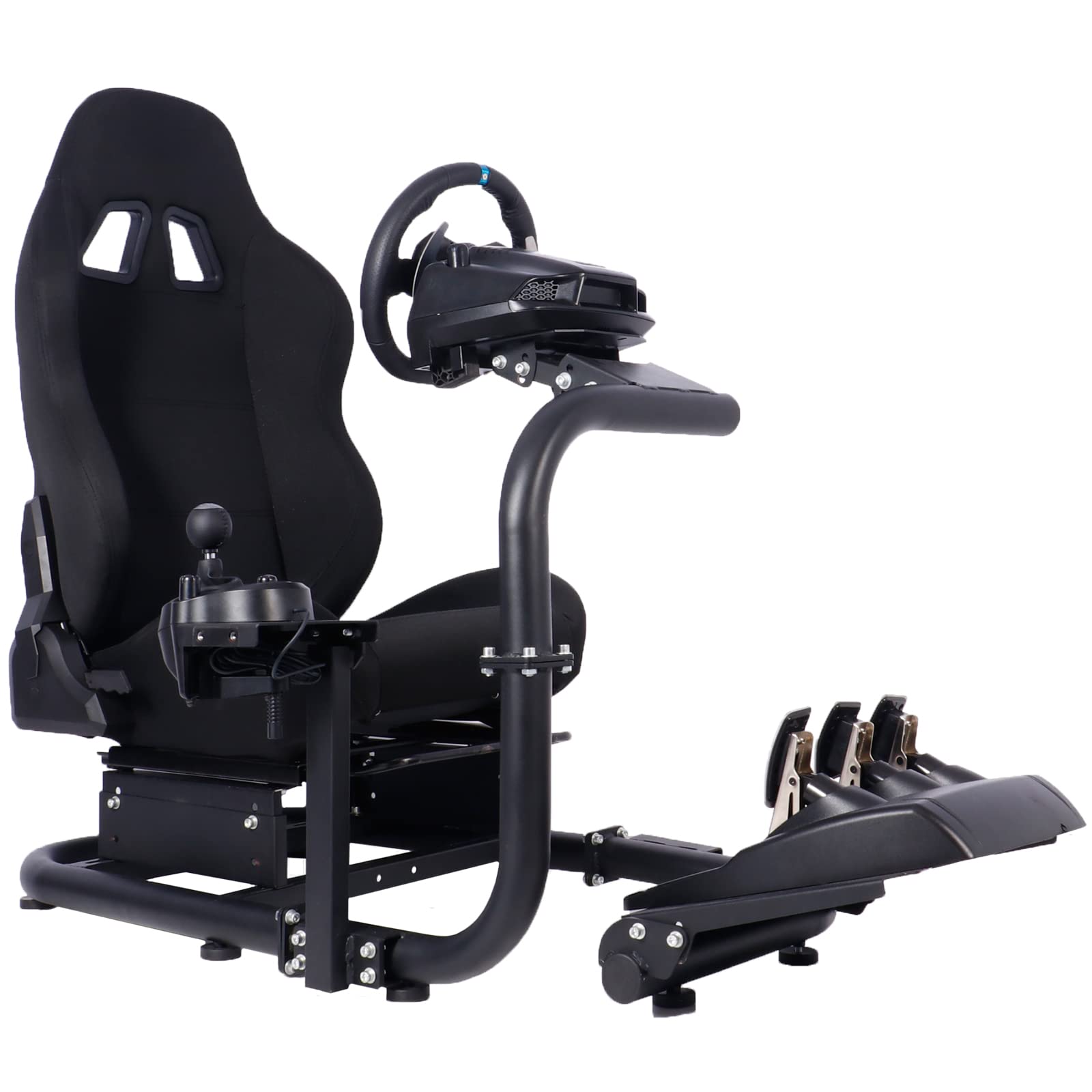Buy Marada Adjustable Racing Simulator Cockpit with Large Round Tube ...