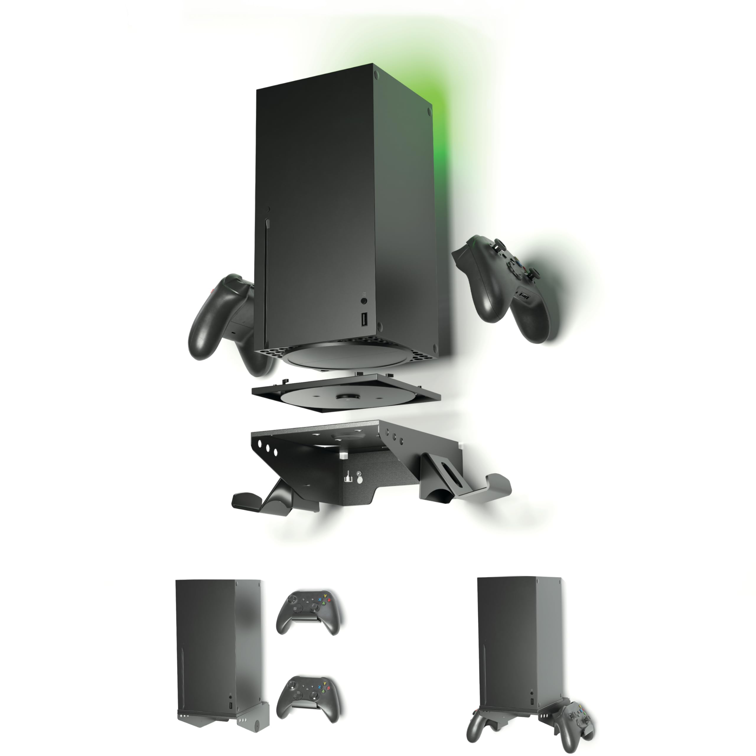 ADZ Series X Wall Mount for Xbox Series X Console, Multifunction Wall ...