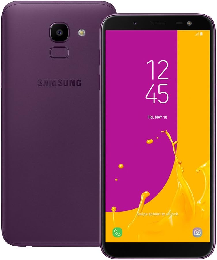 Amazon.com: Samsung Galaxy J6 (SM-J600G/DS) 3GB/32GB 5.6-inches LTE ...