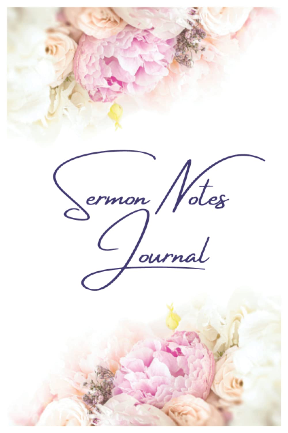 Sermon Notes Journal: Church Notes Notebook for Recording 52 Weekly ...