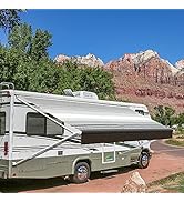 Amazon.com: Suncode Slide Topper Awning White RV Slide Out Awning Slide Out Protection Modular ...