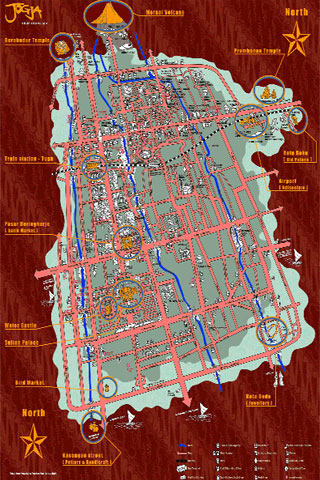 Yogyakarta Tourist Map Visit Yogyakarta: A Travel Guide To Indonesia