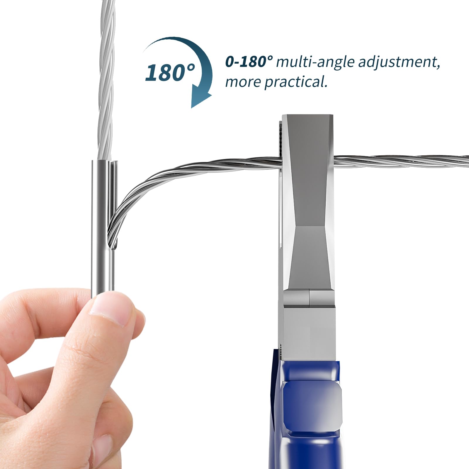 Snapklik.com : 60 Pack 316 Stainless Steel 1/8" Adjustable Invisible ...