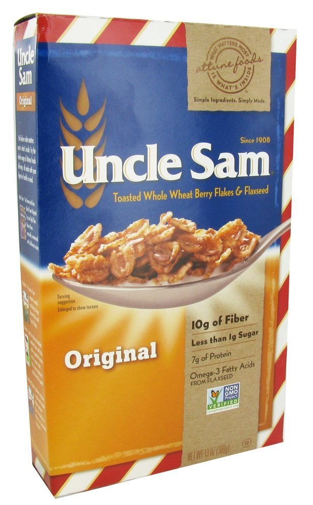 Amazon.com : UNCLE SAM CEREAL UNCLE SAM ORGNL : Breakfast Cereals ...
