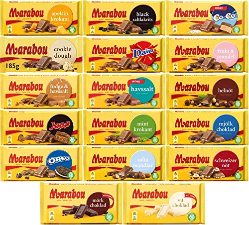 Marabou Chocolate 185g 200g Pack Of 10 Pick Any 10 | Desertcart UNITED ...
