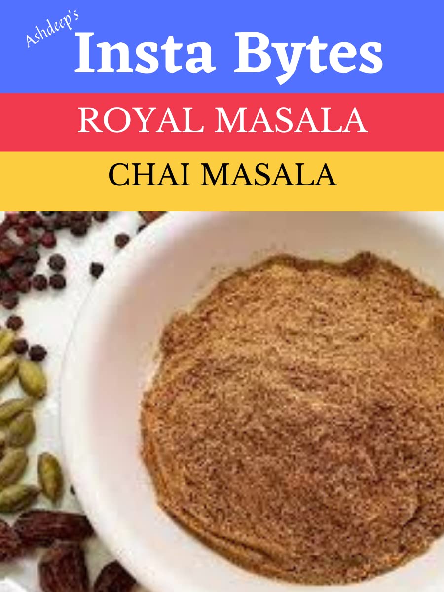Insta Bytes Royal Masala Chai Masala Tea Masala Powder with 100% ...
