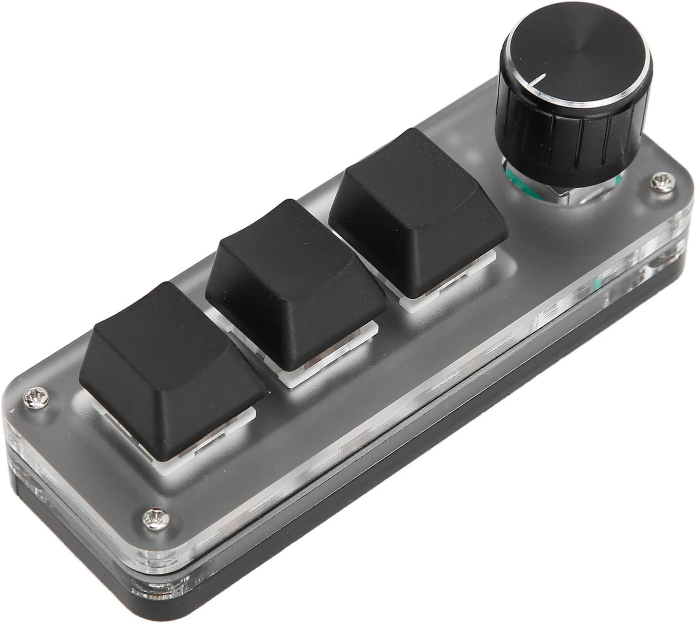 Topiky Mini RGB Backlit Programming Macro Keyboard, 3 Keys Mechanical ...