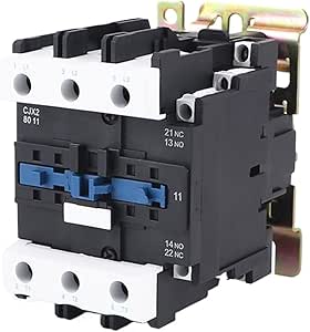 Amazon.com: CJX2-8011 LC1 AC Contactor 80A 3 Phase 3-Pole Coil Voltage 380V 220V 110V 36V 24V ...