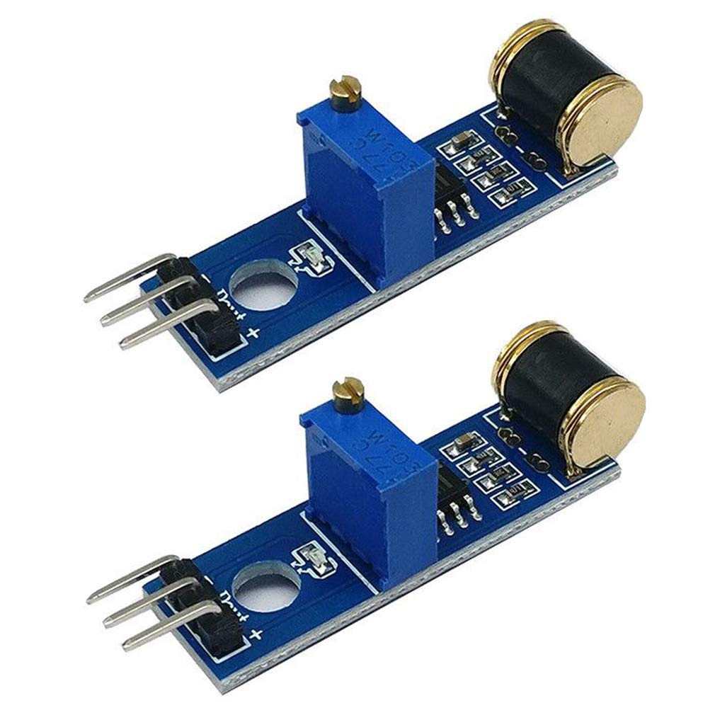 Hailege 2pcs 801S Vibration Sensor Module Vibration Module Analog ...