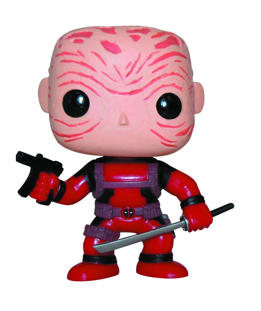 Buy Pop Marvel Deadpool Vinyl Figure Maskless Red Version Online at Low ...