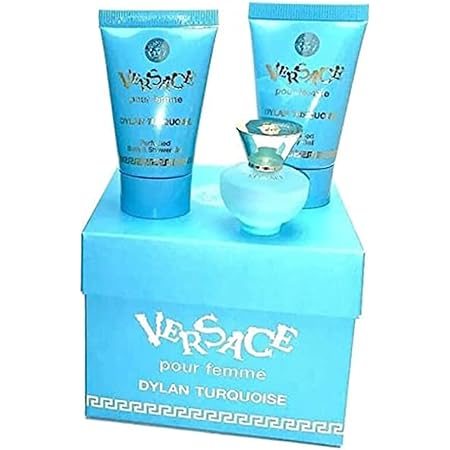 Amazon.com : Versace Dylan Blue 3 Piece Mini Gift Set For Women ...