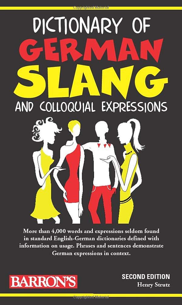 Dictionary of German Slang: Amazon.co.uk: Strutz, Henry: 9780764141140 ...