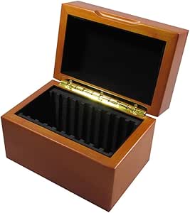 Amazon.com: Guardhouse 10 Certified Coin Wood Storage / Display Box ...