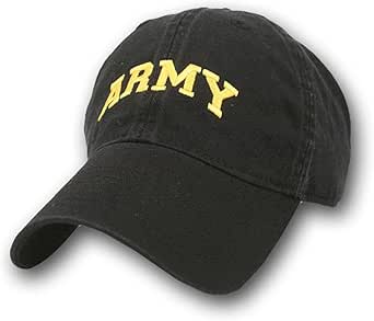 Armed Forces Gear Army Arch Hat (Black) at Amazon Men’s Clothing store