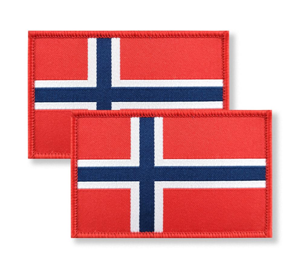 Amazon.com: Overdecor Norway Norwegian Flag Patch Tactical Military ...