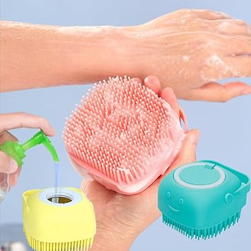 Amazon.com : Soft Touch Silicone Bath Brush - Gentle Exfoliating ...