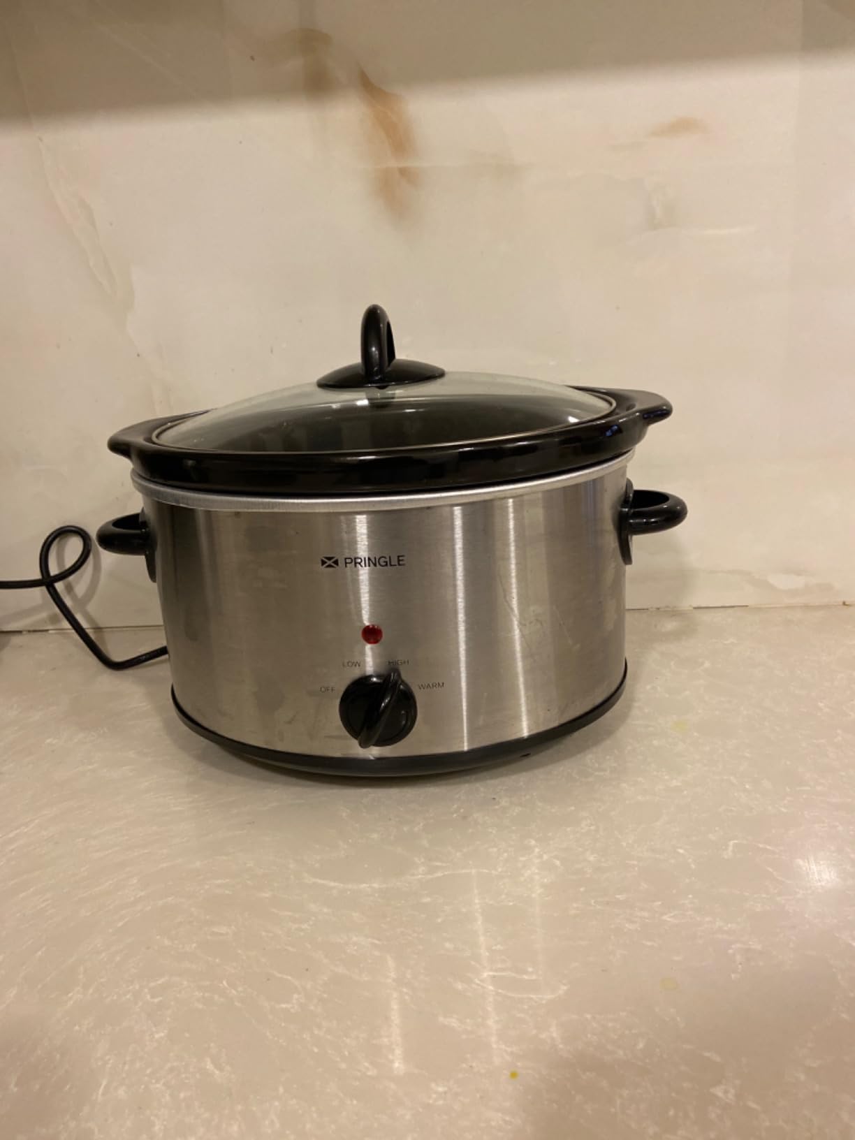 Buy Pringle Electric Slow Cooker | Ceramic Pot with Glass Lid | Copper ...