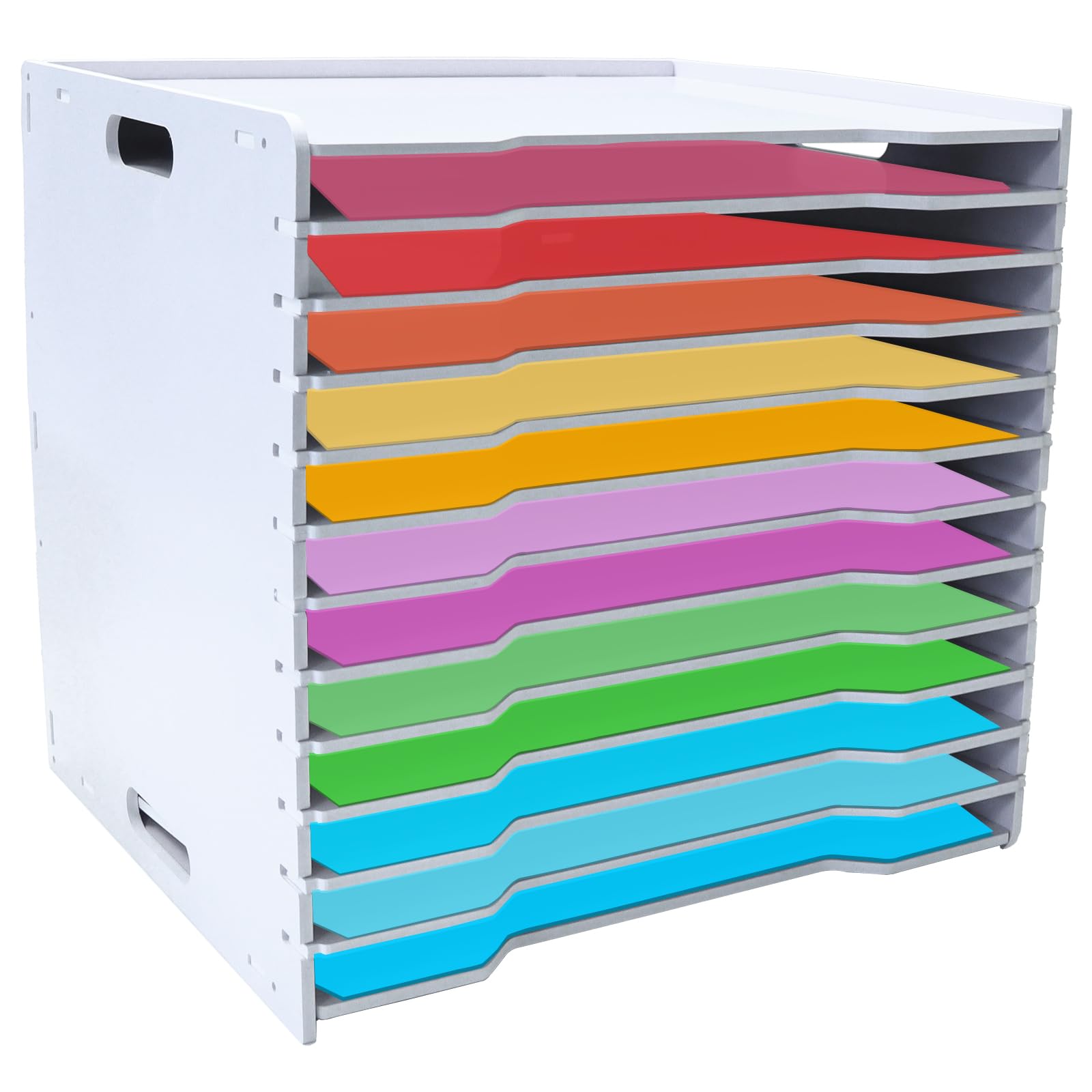 Snapklik.com : Scrapbook Paper Organizer, 12 Tier Scrapbook Paper ...