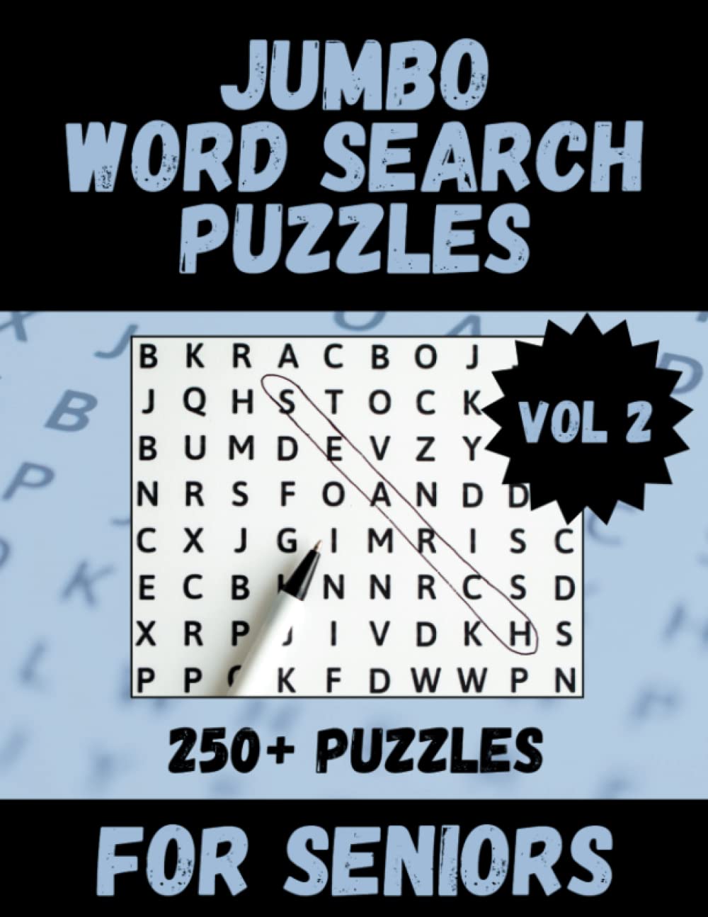 Amazon.com: Jumbo Word Search Puzzles for Seniors: Word Searches for ...