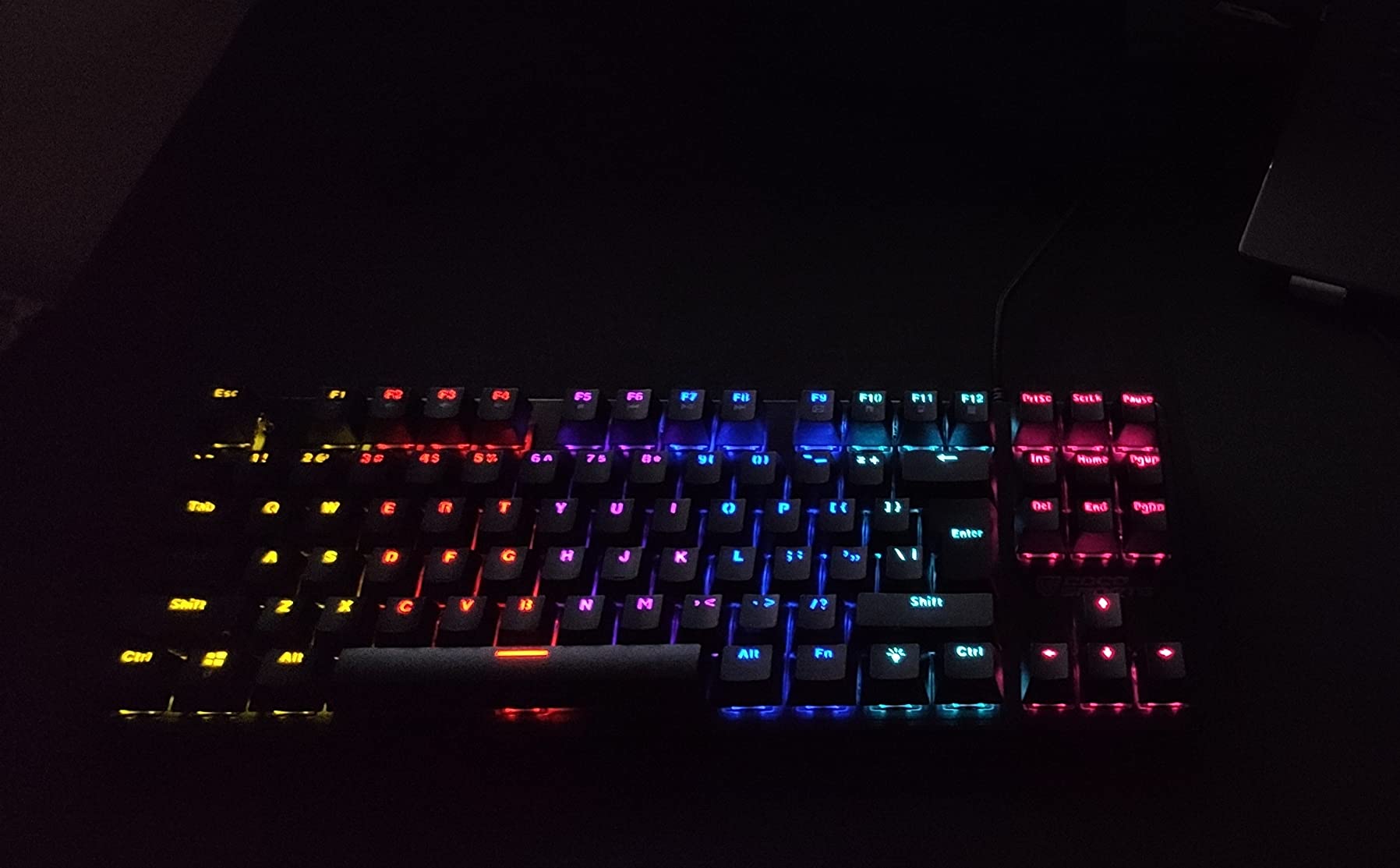 Amazon.in: Buy coconut K18 Rage Mechanical Gaming Keyboard, Heavy Duty ...