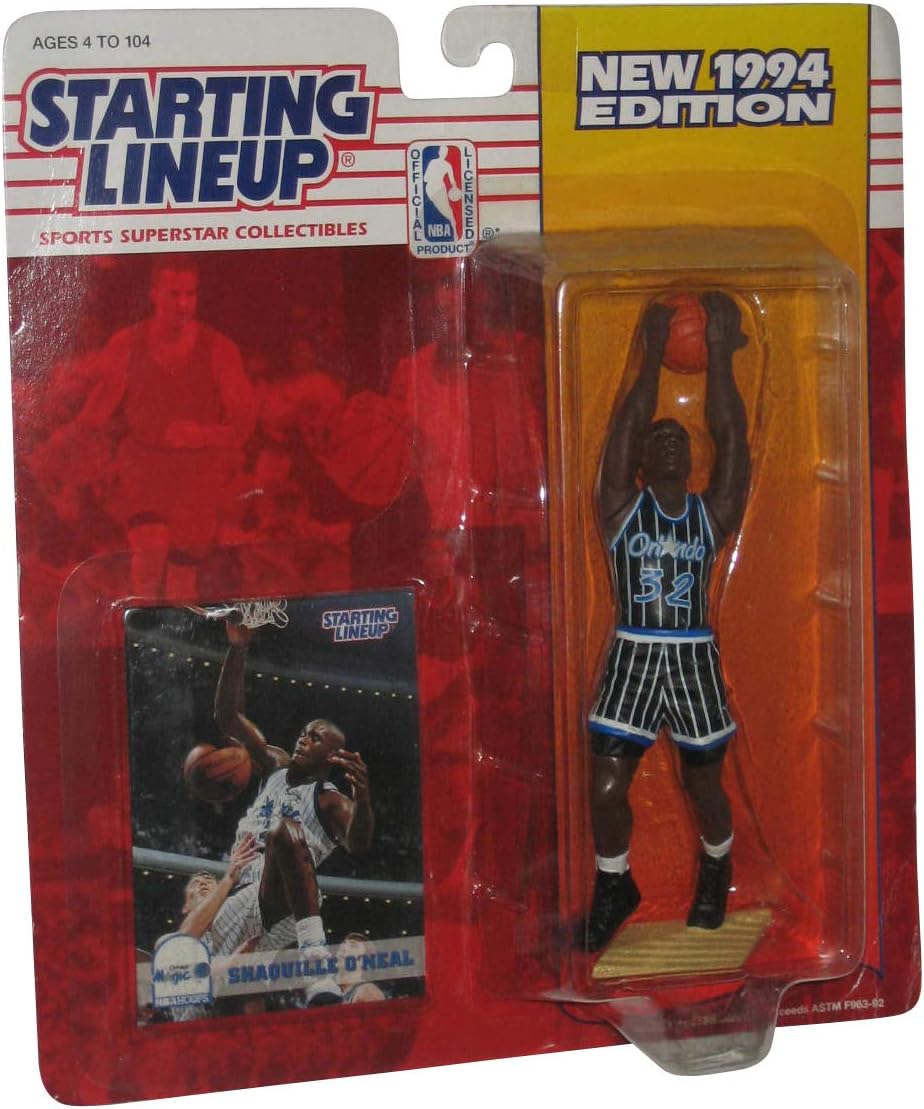 Amazon.com: Starting Lineup 1994 NBA Shaquille O'Neal [Toy] : Sports ...