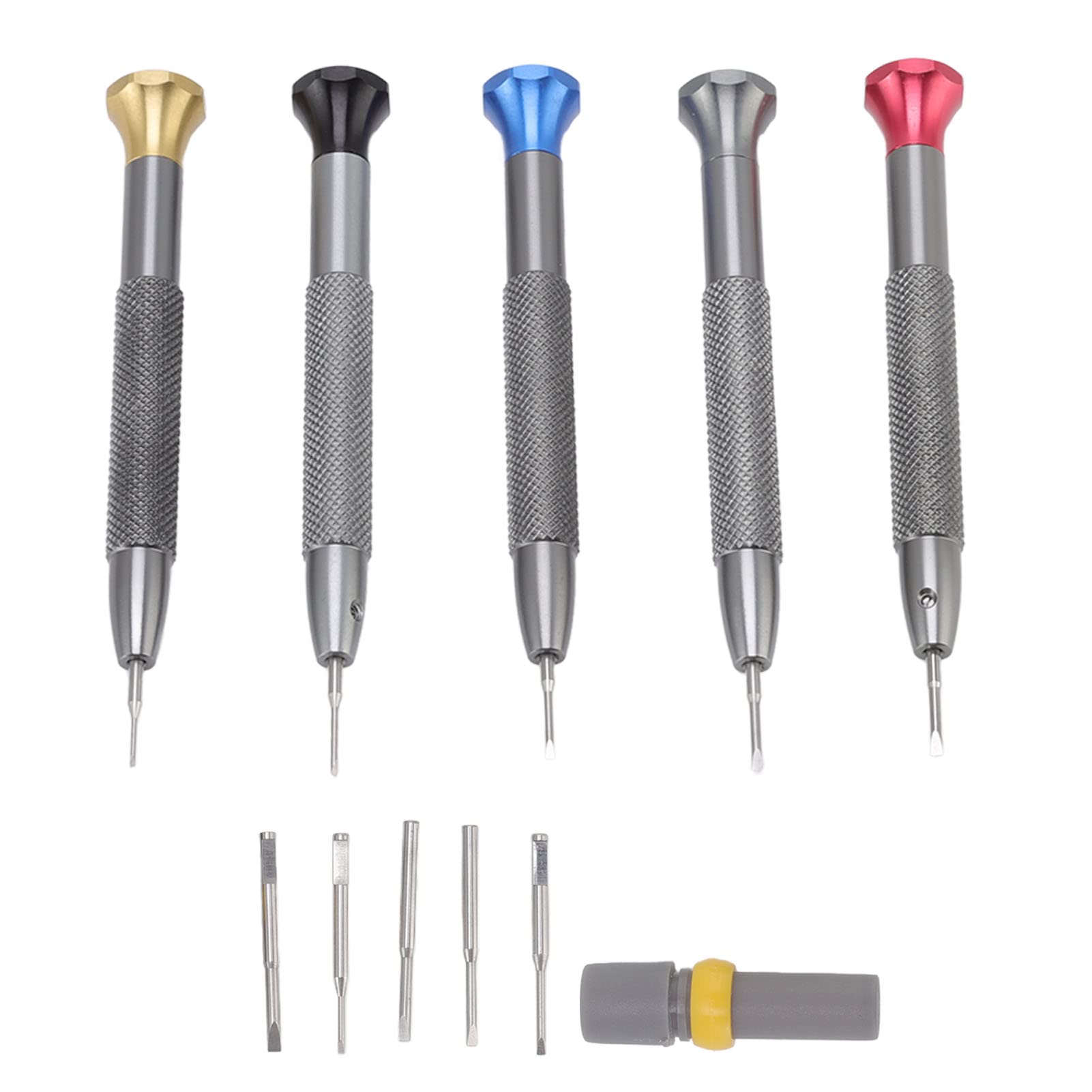 5Pcs Precision Watch Carbon Steel Screwdriver Set Watchmakers Tools ...