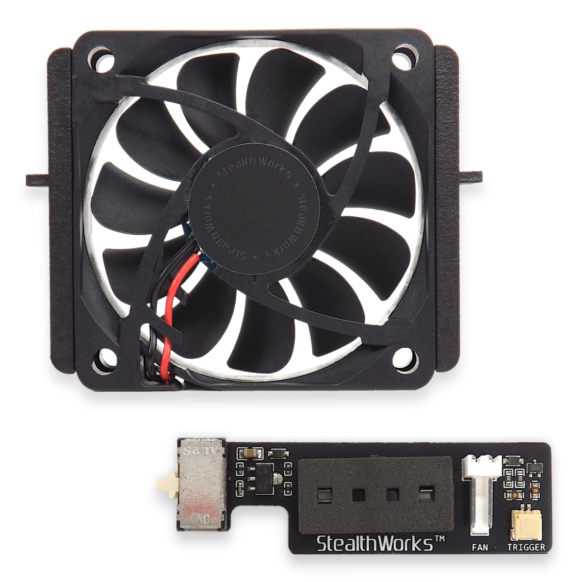 Amazon.com: StealthWorks Fat PS2 Internal Quiet Fan Mod – 12V-Powered ...