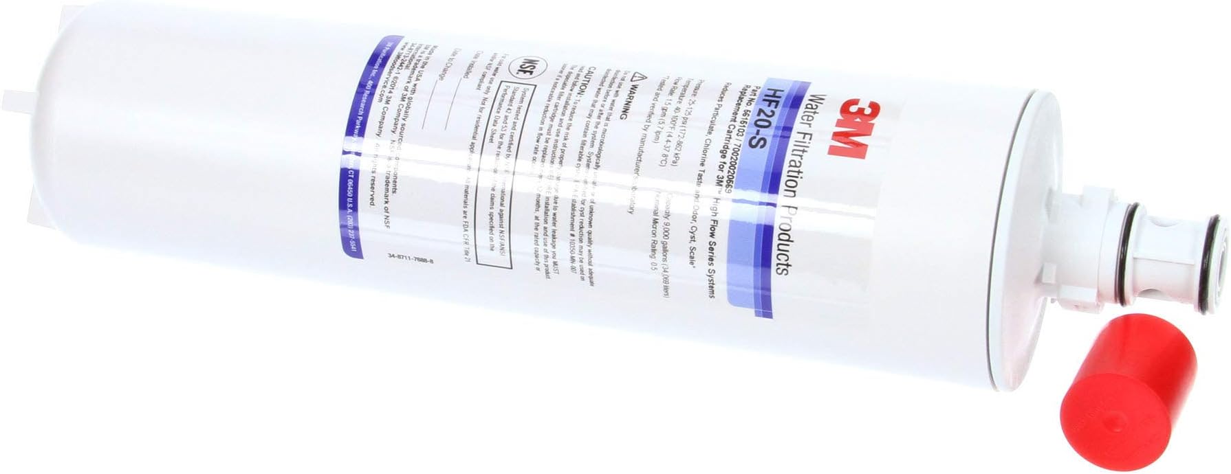 Amazon.com: Cuno CFS8112-S Water Filter Cartridge with Scale, White ...