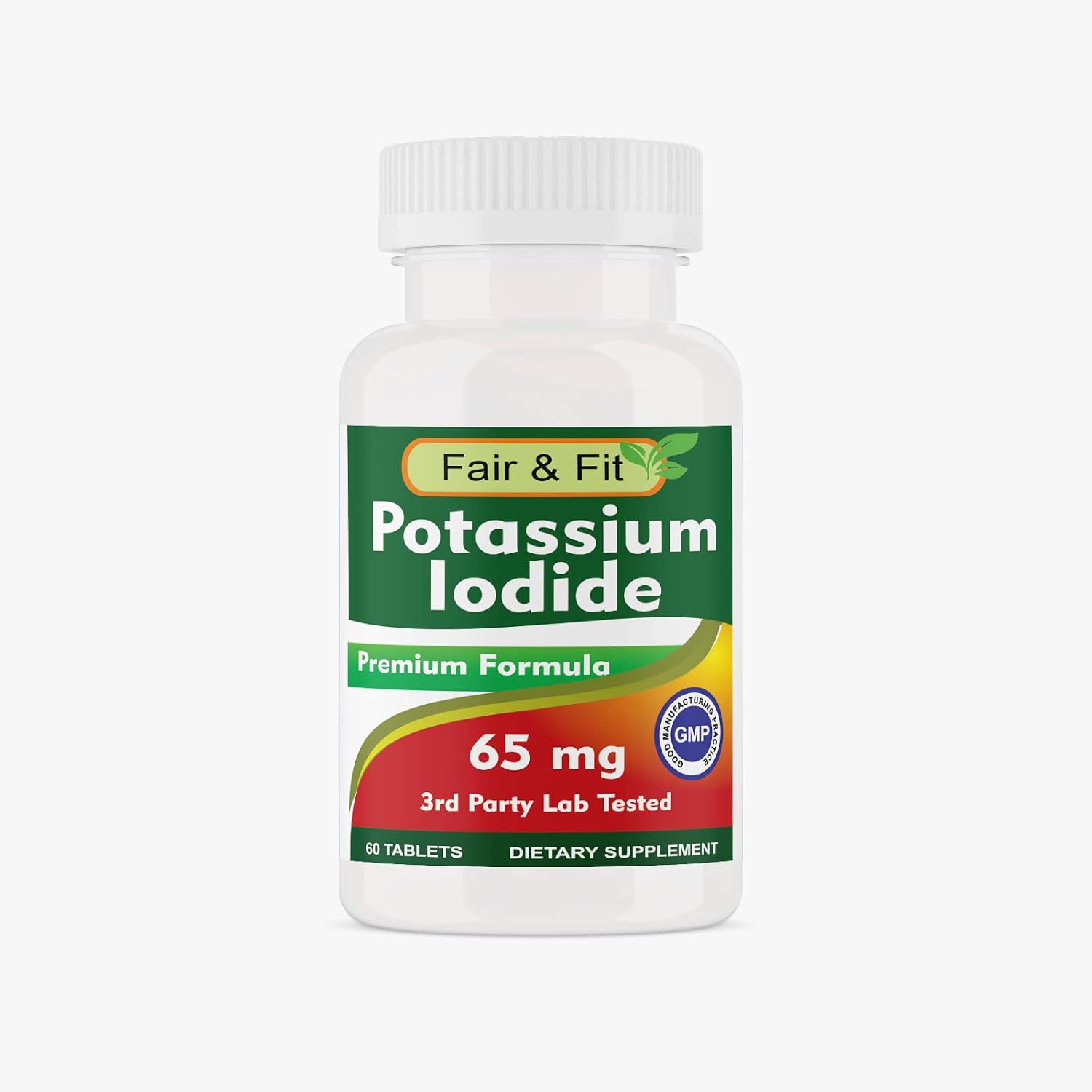 Amazon.com: Potassium Iodide Tablets 65mg, Dietary Supplement 60 ...